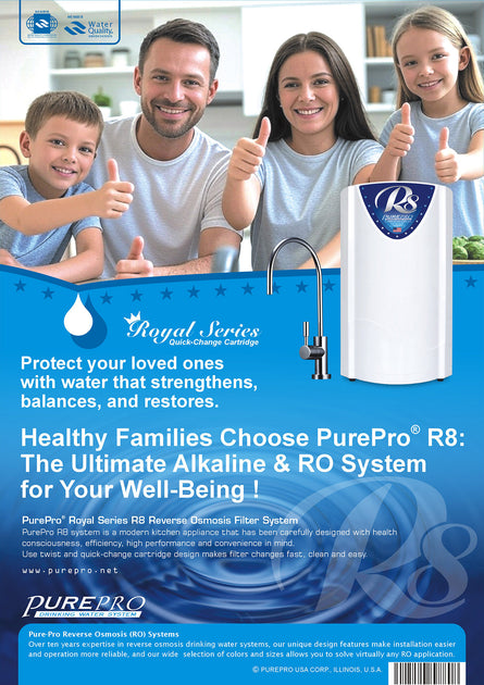 PurePro® R8: The Best 8-Stage Reverse Osmosis System of 2025 – PurePro ...