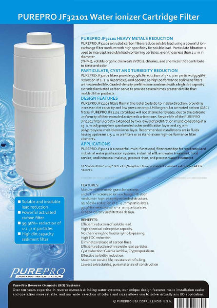 PurePro JA-503 Replacement Filters ( Set of 2 ) – PurePro® USA Water ...