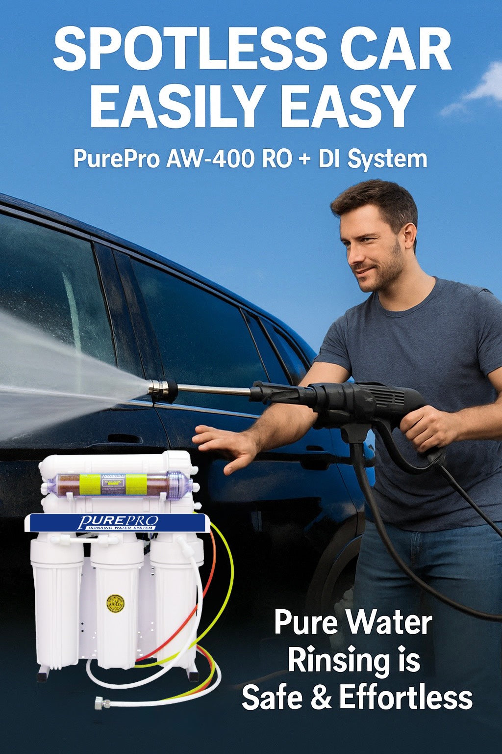 PurePro® AW-400X – The Ultimate RO/DI Water System for Spot-Free Car W ...